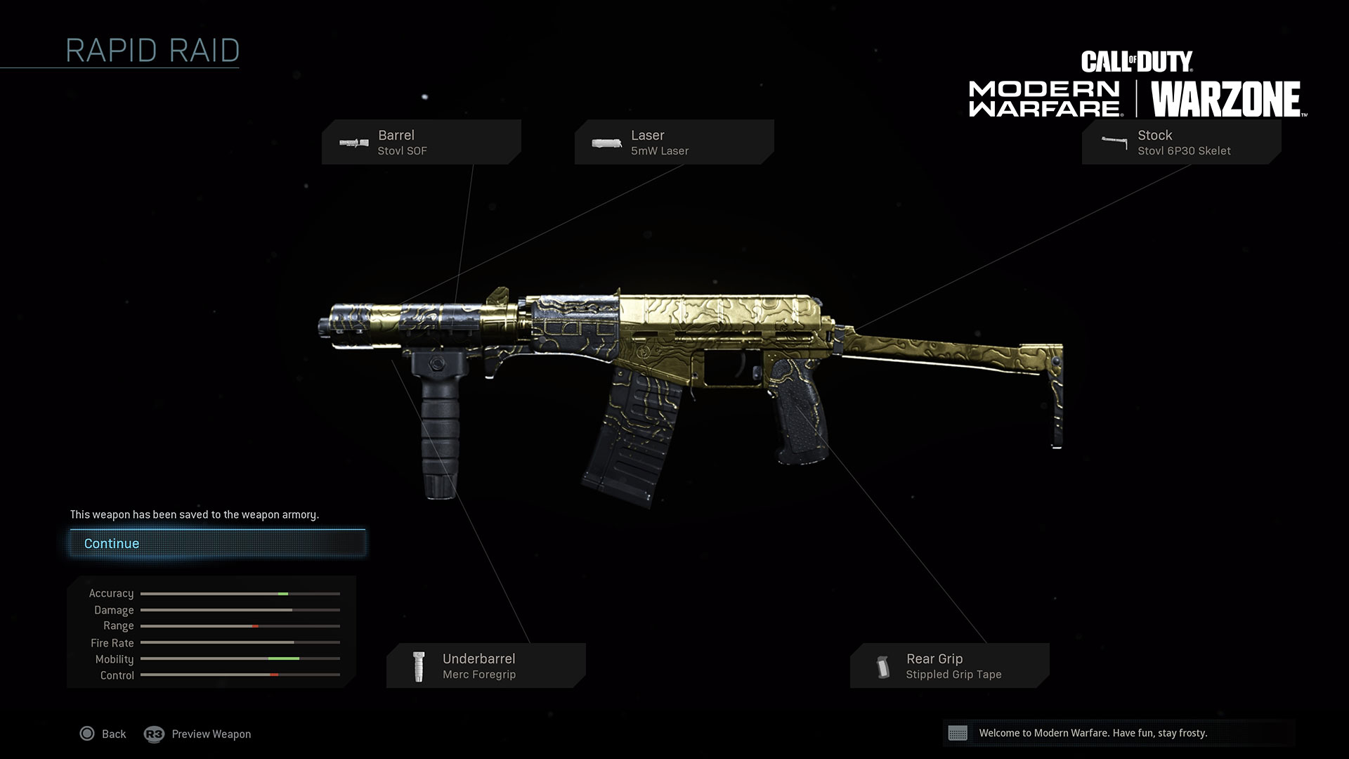 Modern Warfare® Weapon Detail: AS VAL